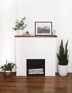 DIY Electric Fireplace - Step by Step Instructions - Blitsy