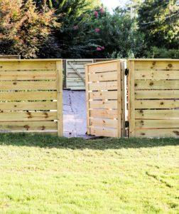 How to Build a Fence Gate - Step by Step Instructions - Blitsy