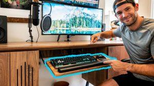 DIY Keyboard Tray - Step by Step Instructions - Blitsy