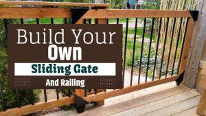 Budget-Friendly DIY Sliding Gate - Blitsy
