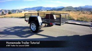 DIY Utility Trailer - Step by Step Instructions - Blitsy