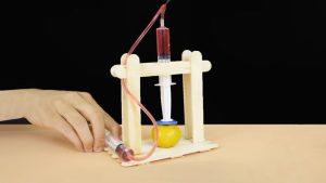 Homemade DIY Hydraulic Press - Blitsy