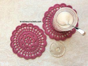 40 Free Crochet Coaster Patterns (Coasters Pattern PDF)