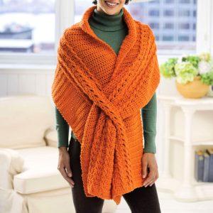 25 Easy Crochet Wraps: Free Crochet Wrap Pattern - Blitsy