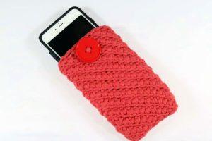 25 Free Crochet Phone Case Patterns - Blitsy