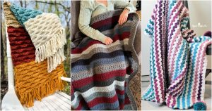 40 Free Chunky Crochet Blanket Patterns (Easy Pattern)