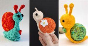 25 Free Crochet Snail Patterns (Amigurumi Pattern)