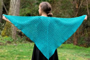 25 Free Crochet Triangle Shawl Patterns for Beginners - Blitsy