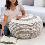 25 Free Crochet Pouf Patterns (Crochet Ottoman Pattern) - Blitsy