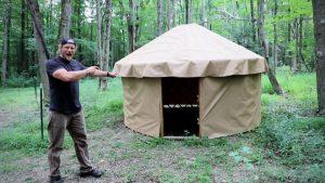 How to Build a Yurt - Step by Step Instructions - Blitsy