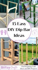 DIY Dip Station: How to Make a Dip Bar - Blitsy
