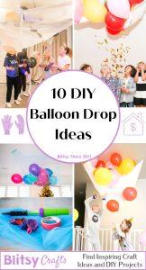 DIY Balloon Drop for A Memorable Party Experience - Blitsy