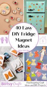 40 DIY Fridge Magnets to Personalize Your Kitchen Decor - Blitsy