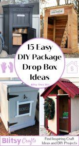 DIY Package Drop Box - Step by Step Instructions - Blitsy
