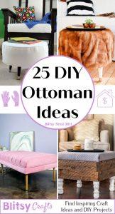 DIY Ottoman (25 Ways) - Blitsy