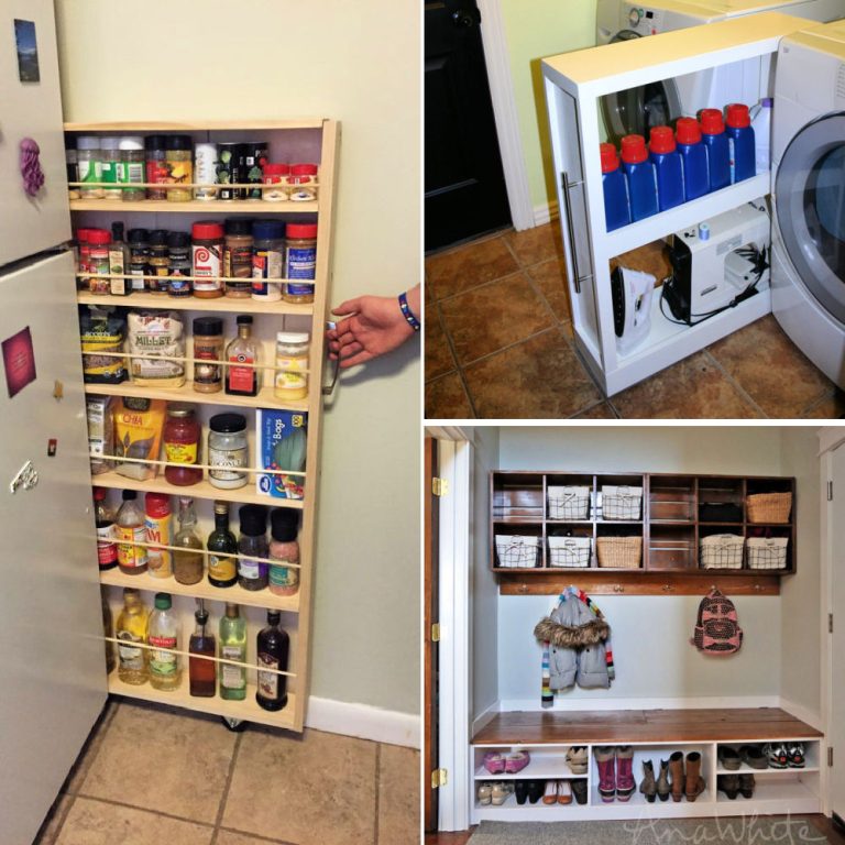 25 DIY Craft Table Ideas with Storage and Easy To Build - Blitsy