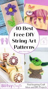 String Art Patterns (40 Free Printable Templates) - Blitsy