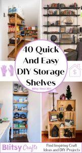 40 Easy DIY Shelves To Build At Home - Blitsy