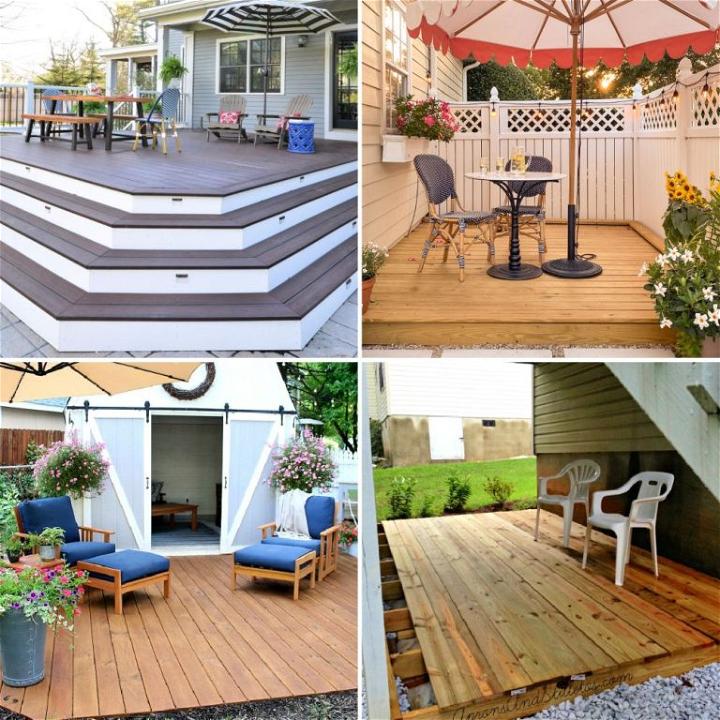 DIY Floating Deck (25 Free Plans) - Blitsy